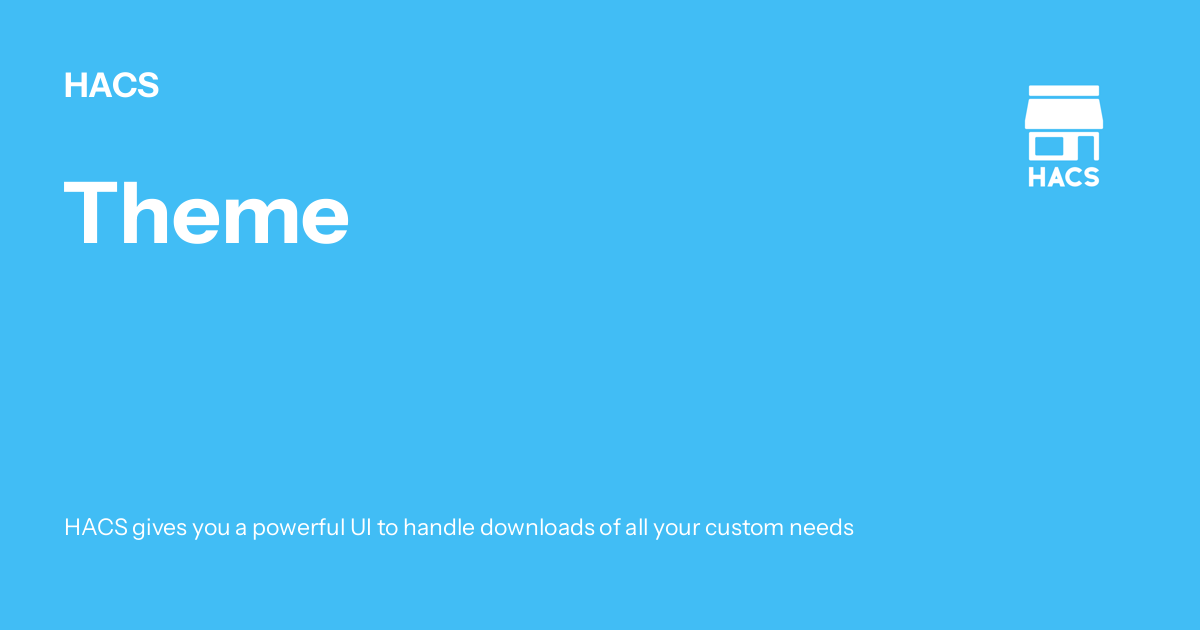 Theme - HACS
